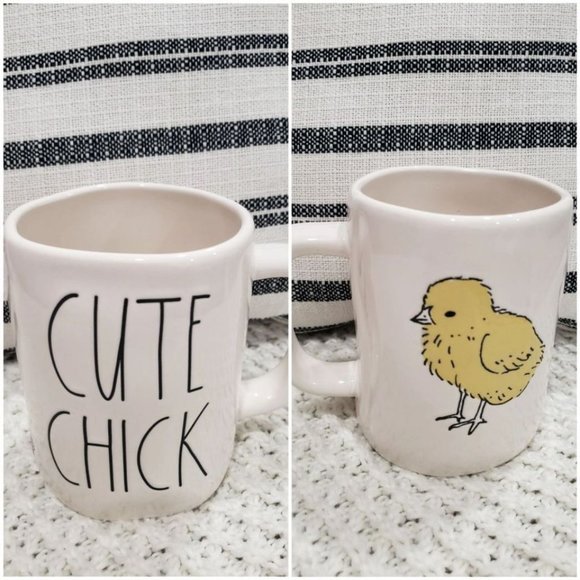 Rae Dunn | Dining | Rae Dunn Cute Chick Double Sided Mug Collection ...